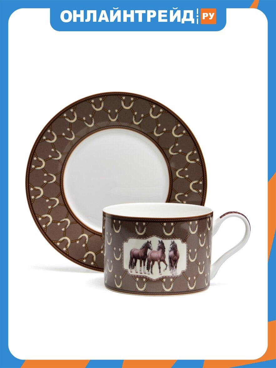 Чайная пара Lefard HORSE CLUB 300 мл (590-728)