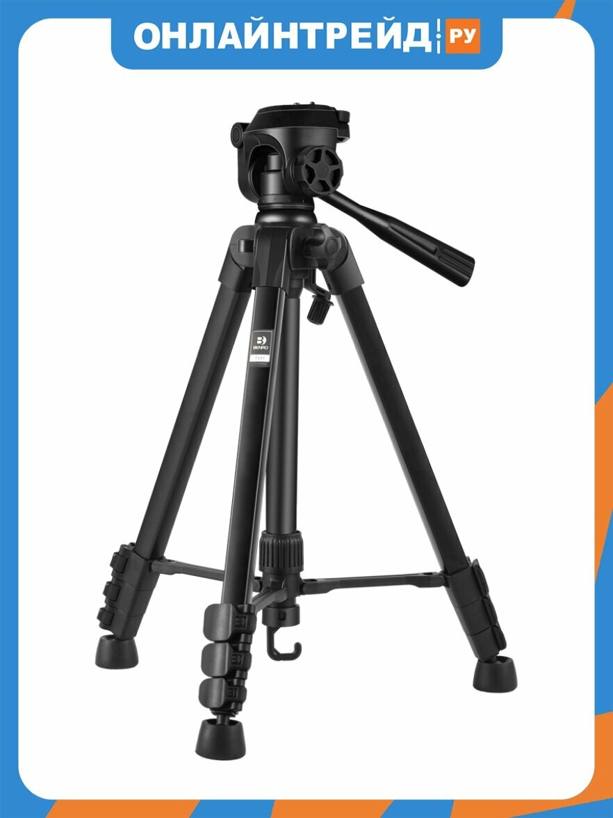 Штатив Benro T691+MH2N c фото-видео головой и держателем для смартфона