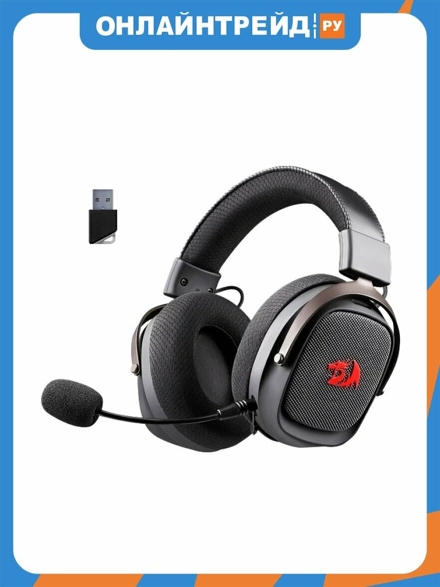 Беспроводная гарнитура Defender Ushi Pro (Уши Про) 7.1, BT/2.4G/провод, черный