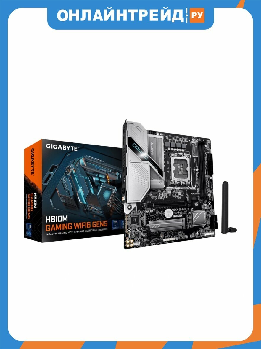 Материнская плата Gigabyte H810M G WIFI6 GEN5 (LGA1851, mATX)