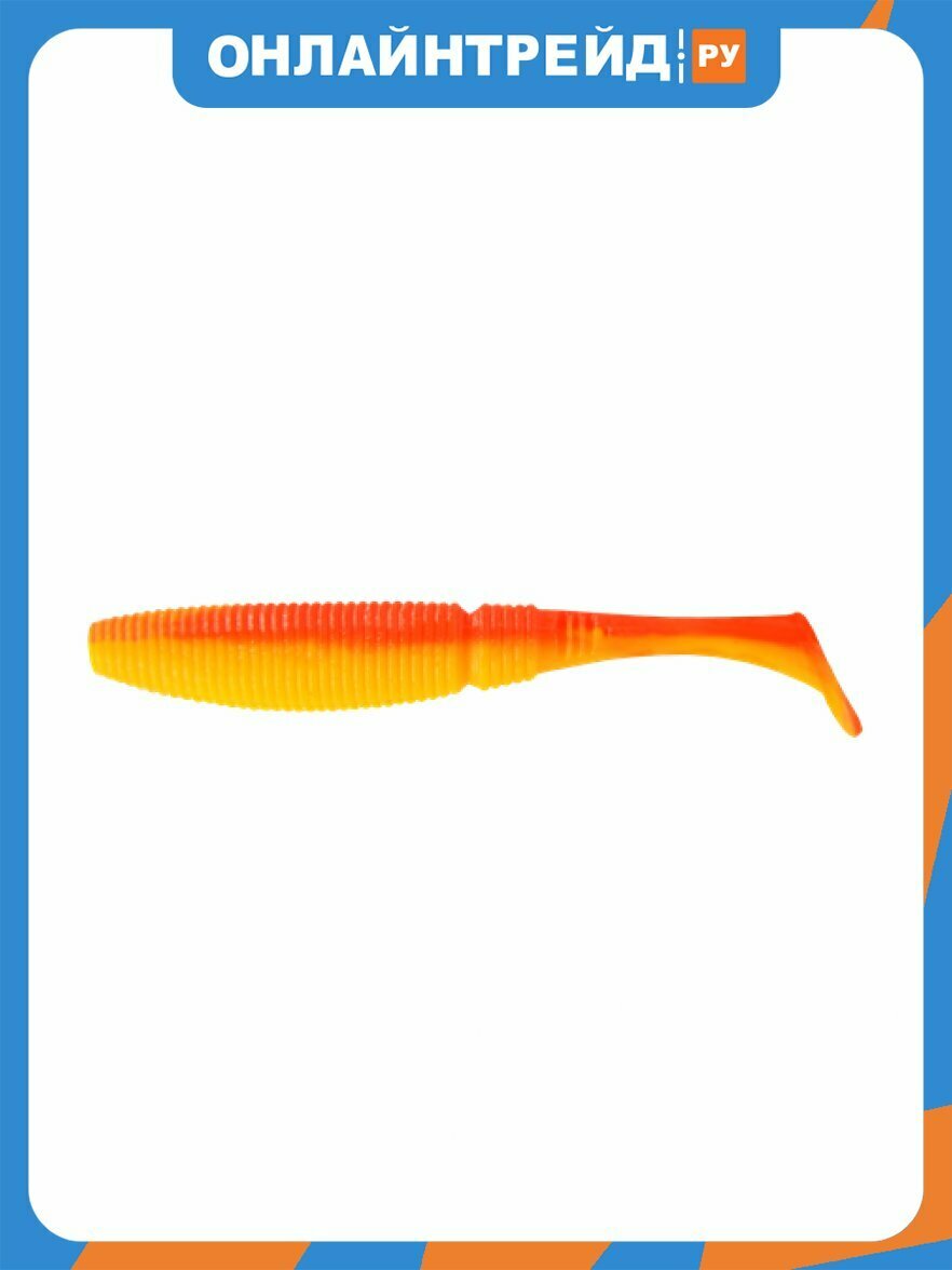 Приманка съедобная Allvega Power Swim 7,5см 4г (7шт.) цвет orange yellow