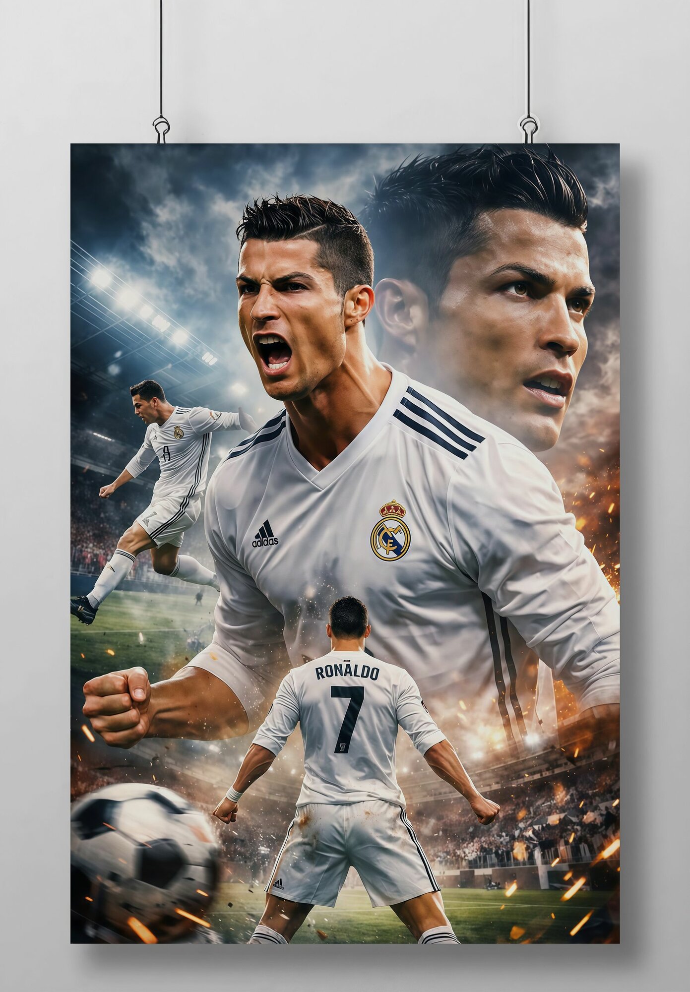 Постер / Плакат Криштиану Роналду (Cristiano Ronaldo)
