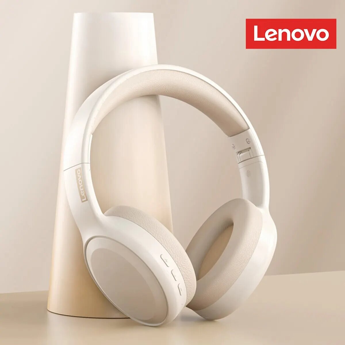 Lenovo TH30 Беспроводные наушники Beige White