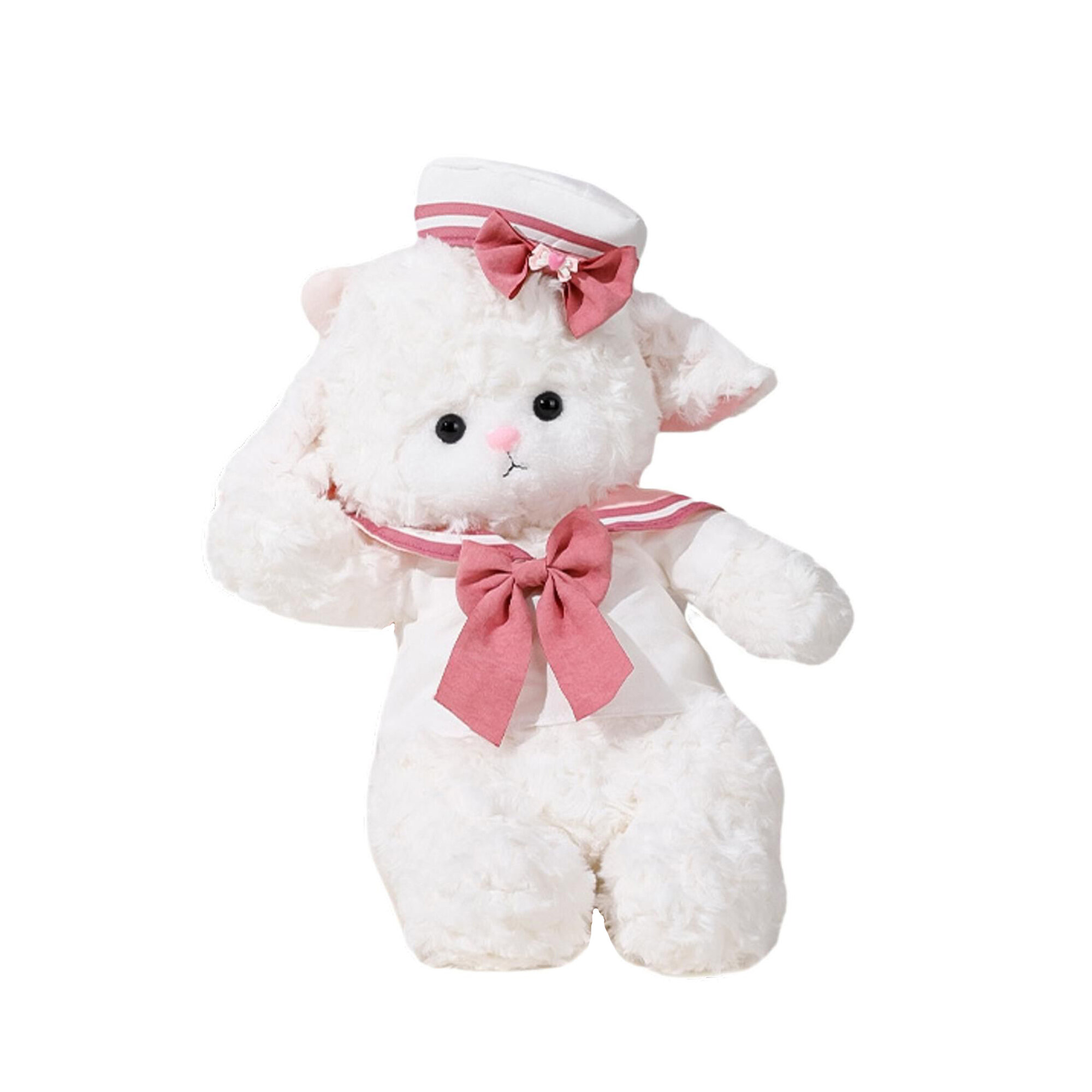 Морской костюм унисекс DUOMIAOYOU плюшевая кукла-овечка, 38CM EU