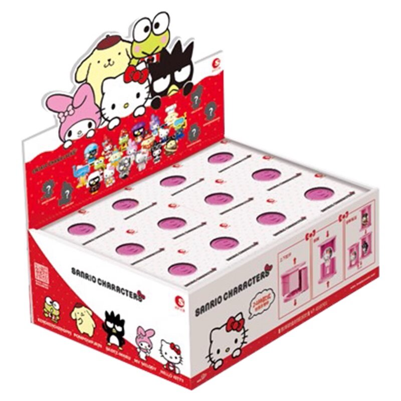 Фигурки унисекс Tide Rising Anime x Sanrio Hello Kitty, 24 шт.