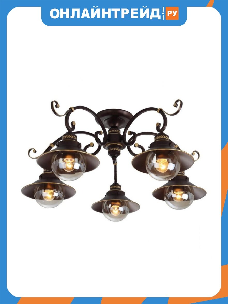 Потолочная люстра Arte Lamp 7 A4577PL-5CK.