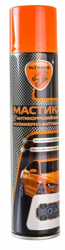 Мастика полимерно-битумная 400мл аэрозоль ELTRANS EL020703