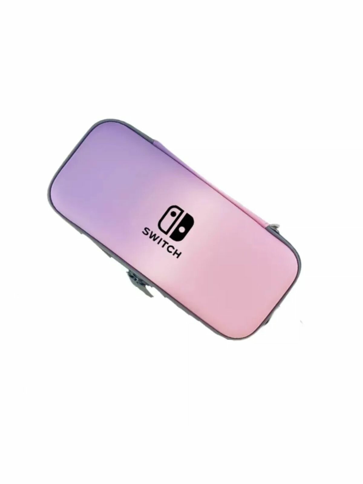 Защитный чехол сумка для Nintendo Switch и Nintendo Switch OLED Кейс фиолетовый розовый