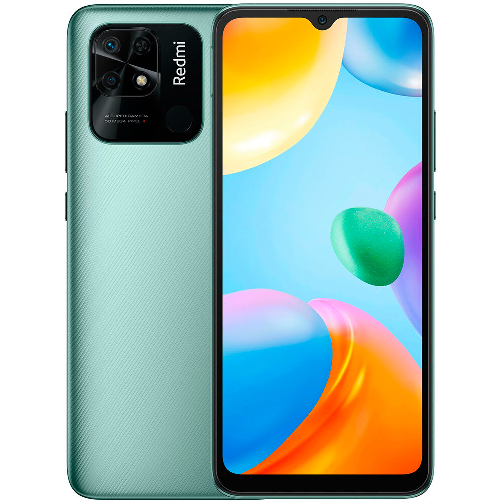 Смартфон Redmi 10C 64GB Зеленый (4/64)