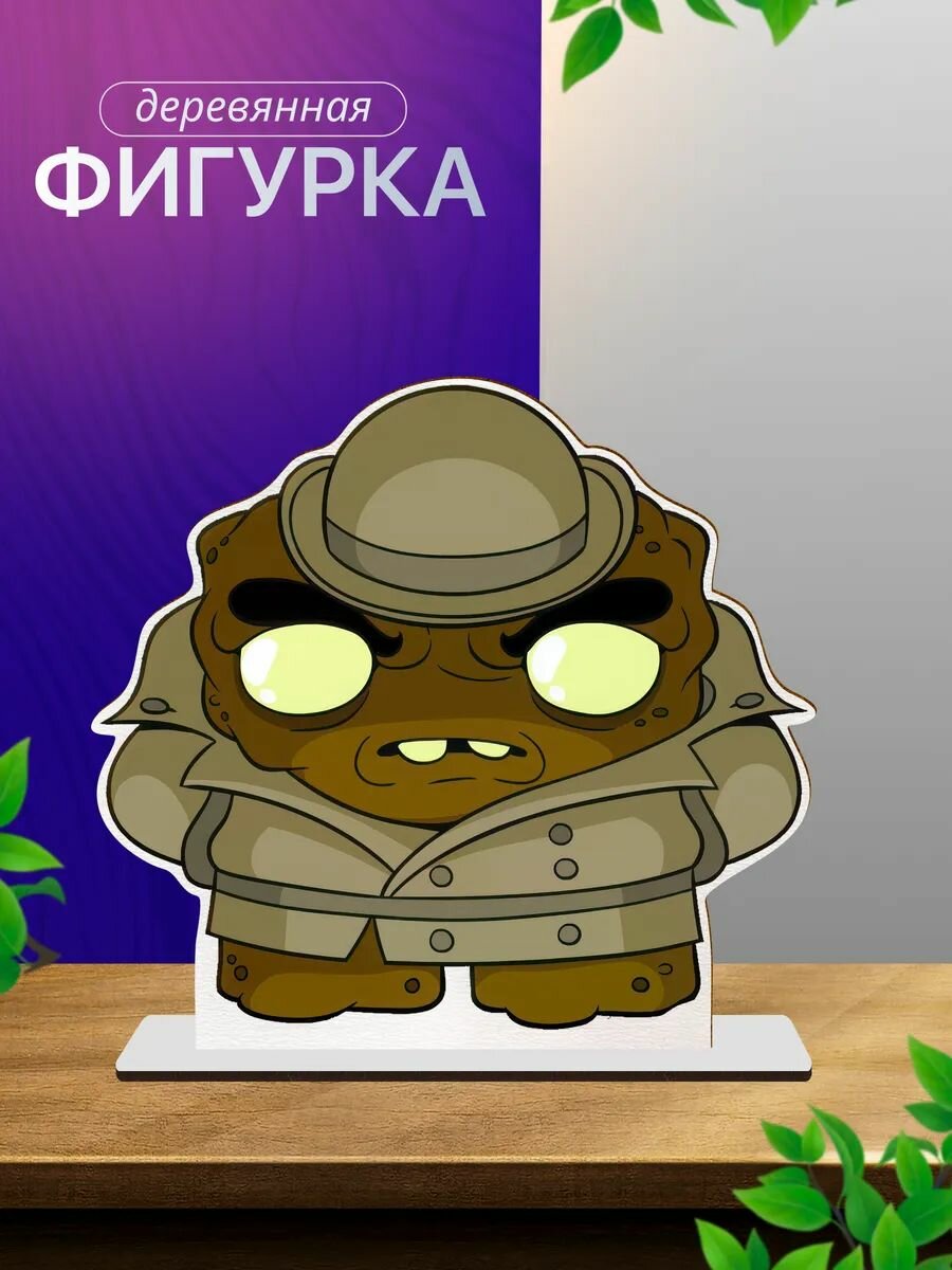 Деревянная фигурка Super Meat Boy Brownie