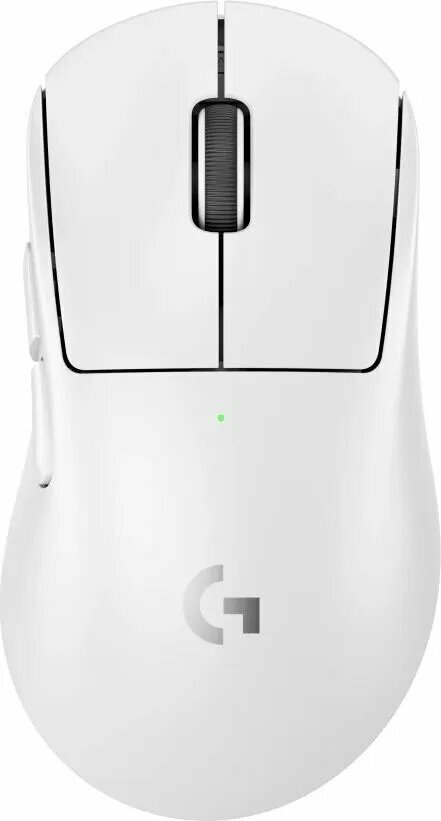 Logitech G Игровая мышь беспроводная PRO X SUPERLIGHT 2 DEX, белый