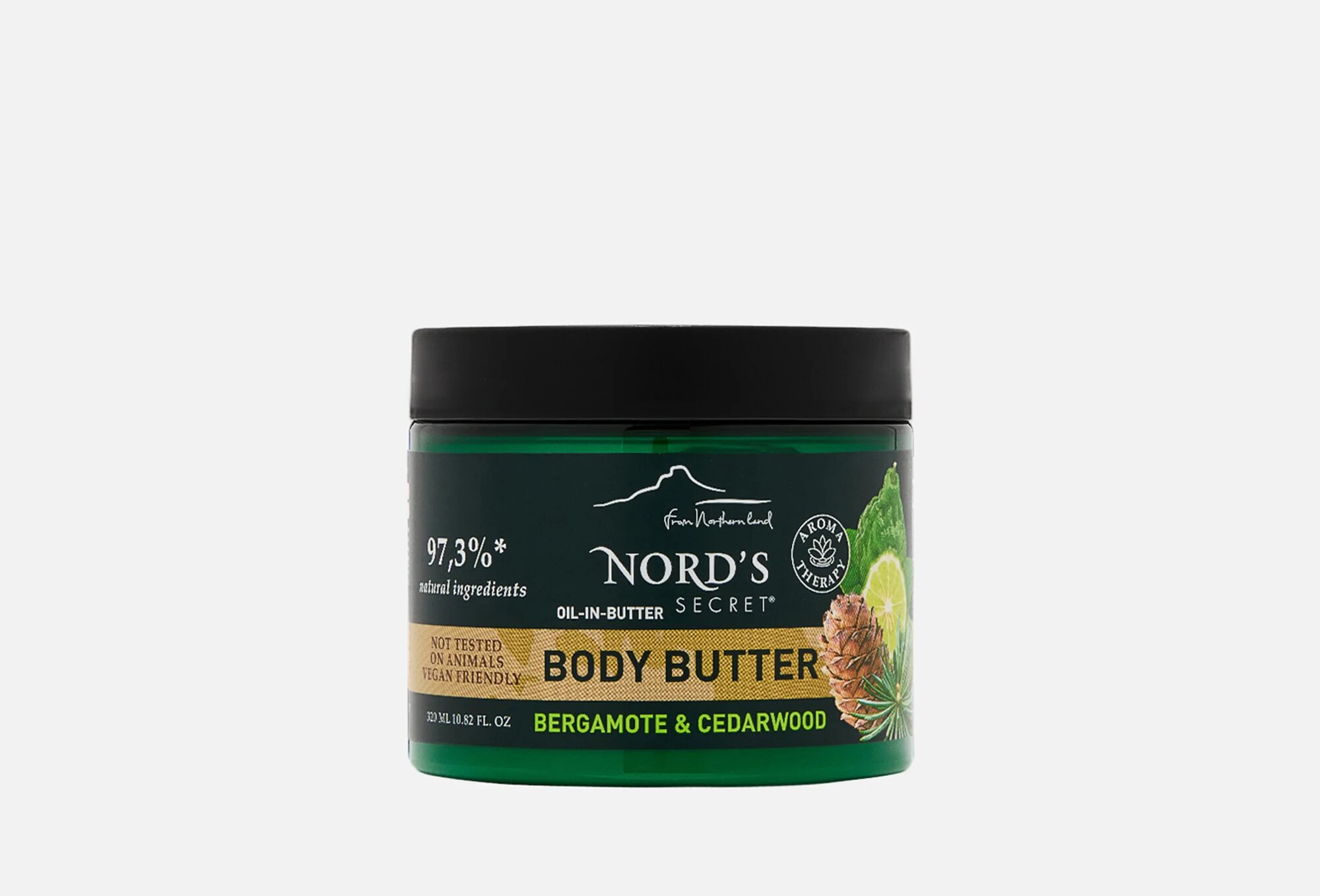 NORDS SECRET BERGAMOTE & CEDARWOOD Увлажняющее масло для тела с эфирным маслом 320мл