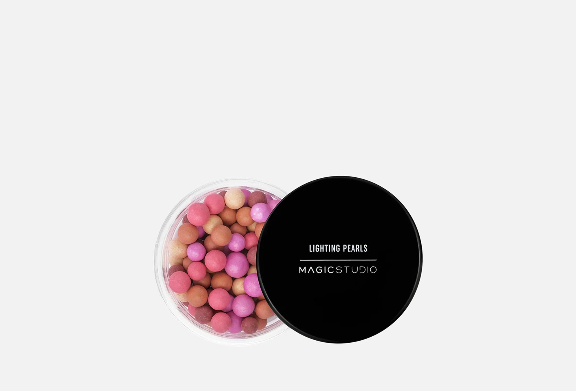 MAGIC STUDIO Lighting pearls Румяна-бронзер для лица 52г Розовой