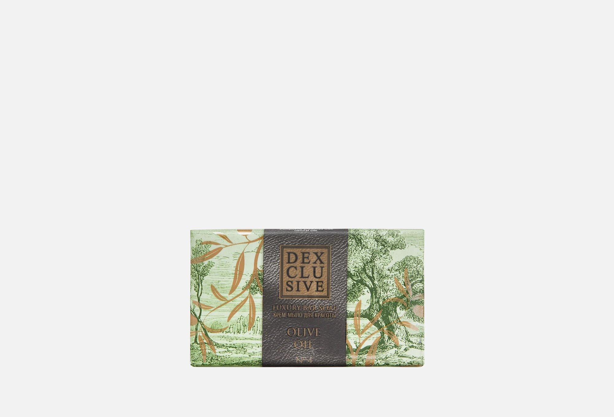 DEXCLUSIVE olive oil №4 Твердое мыло туалетное 150 г