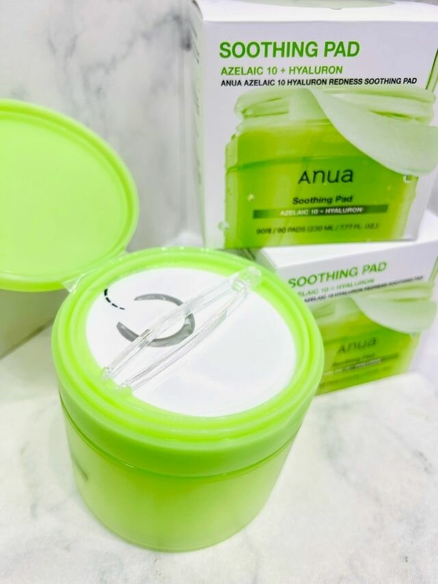 Anua Успокаивающие пэды для лица, 90шт