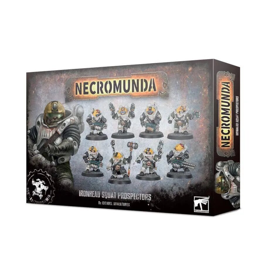 Warhammer 40000 миниатюры - NECROMUNDA: IRONHEAD SQUAT PROSPECTORS
