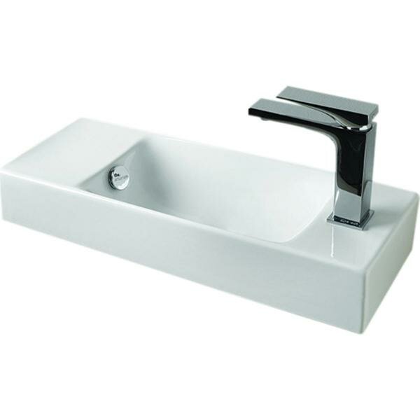 Раковина накладная Artceram Brick 54 LML002 01 00 Белая, фарфор