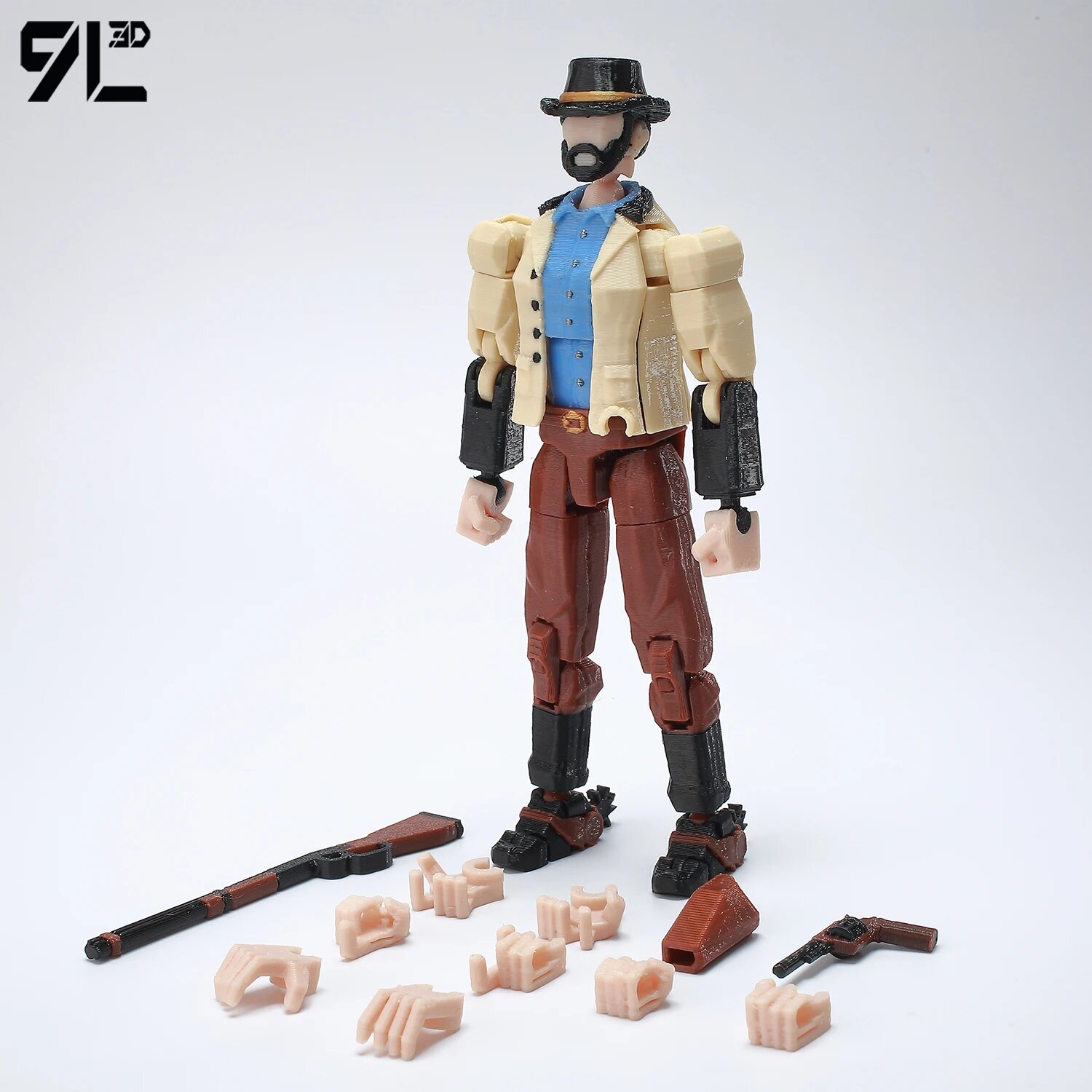 Фигурка 9L3D Dummy13, 14см, Цвет: ZHT-9LA-303