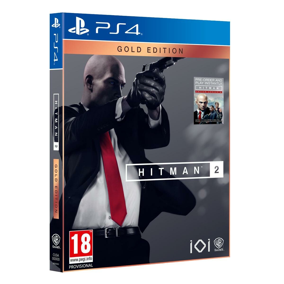 HITMAN 2 - Gold Edition [PS4, русские субтитры]