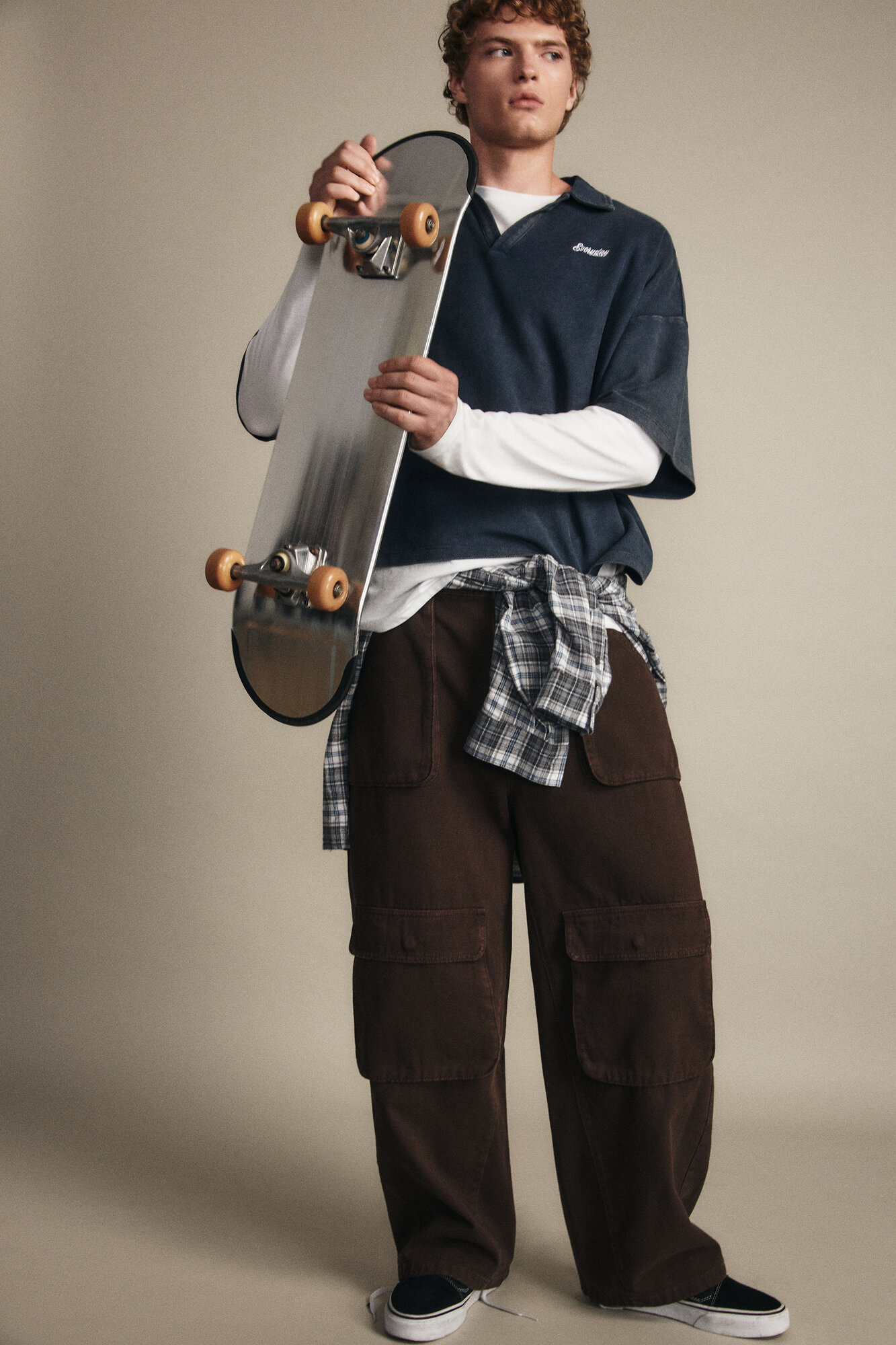Брюки карго casual