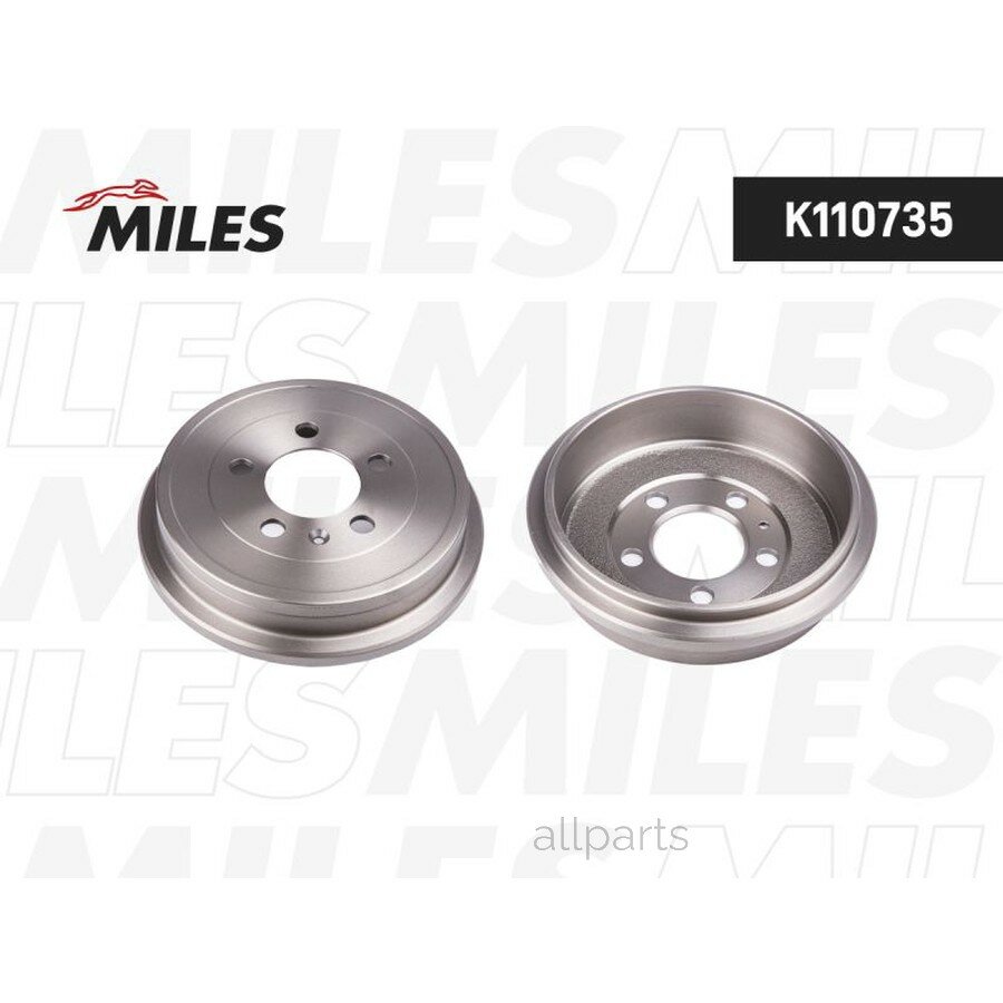 MILES K110735 Барабан тормозн A2/FABIA 99-