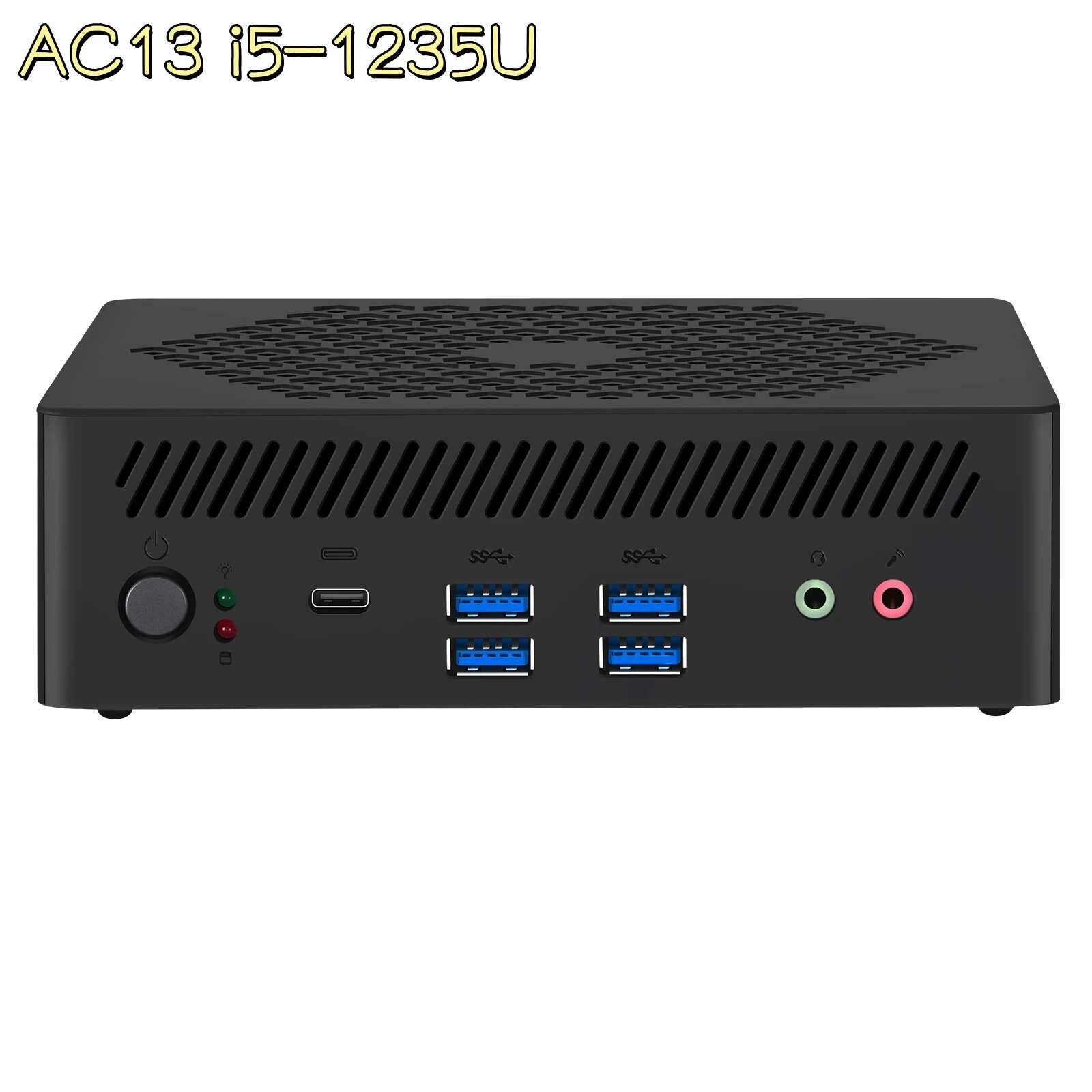 Мини-ПК SZBOX Intel Core i3-1215U/i5-1235U NO RAM NO SSD NO OS, AC13 i5-1235U, EU