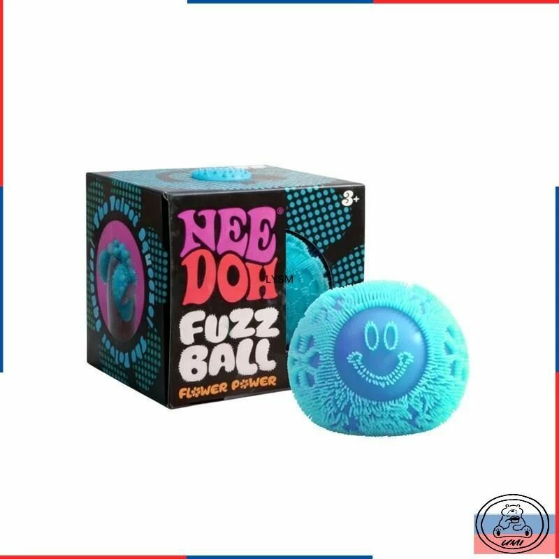 Новая игрушка-антистресс NeeDoh Flower Power Fuzz Ball 2026 года.