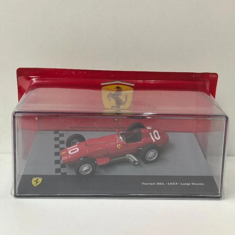 WELLY IXO 1:43 Ferrari 801 1957 #10 Formula Racing Metal Model