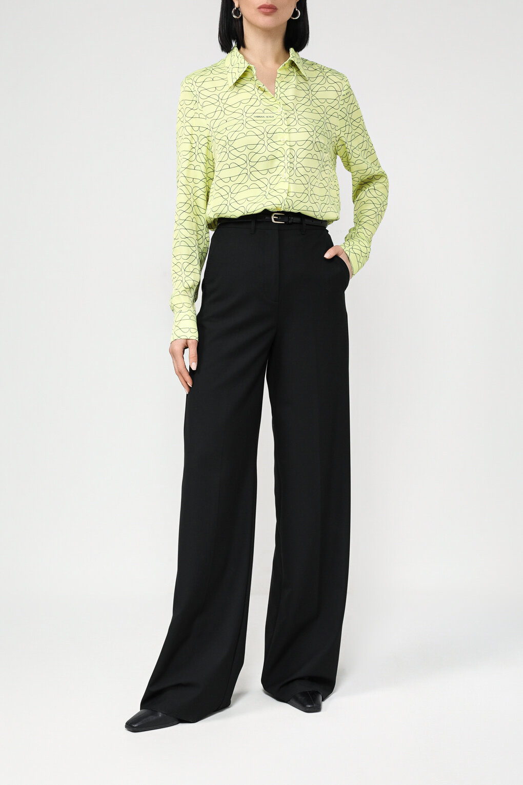Блуза SABRINA SCALA, размер 42, лимонный — фото 1