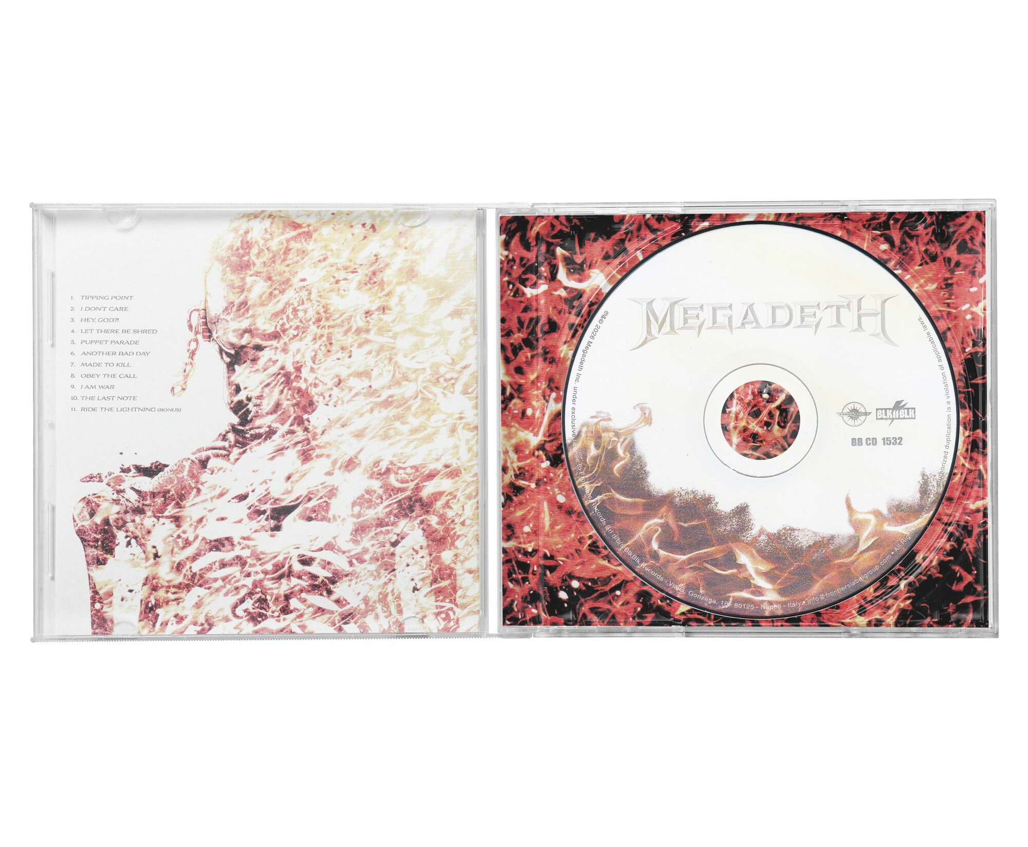 Megadeth - Megadeth, 2026, 16-page, CD-Аудио — фото 1