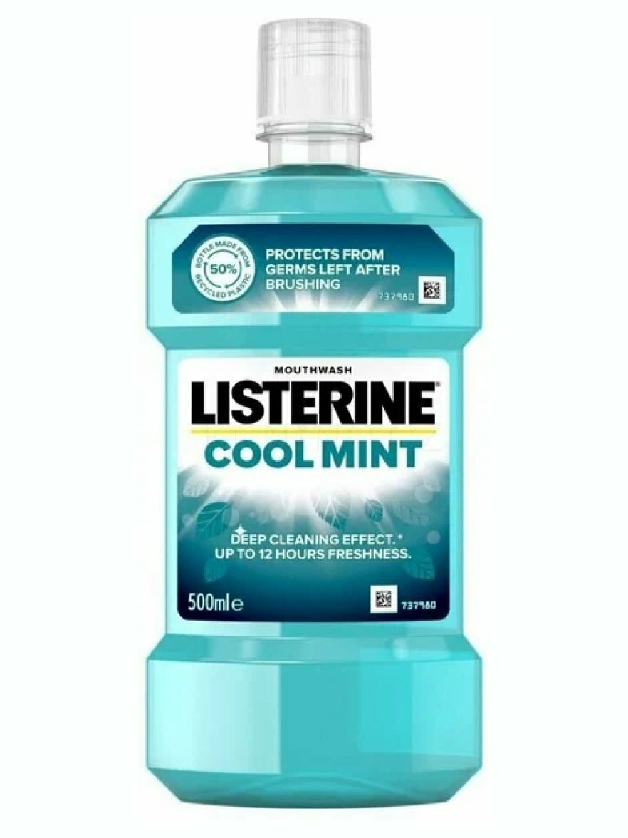 Ополаскиватель для полости рта Listerine Cool Mint, 500 мл