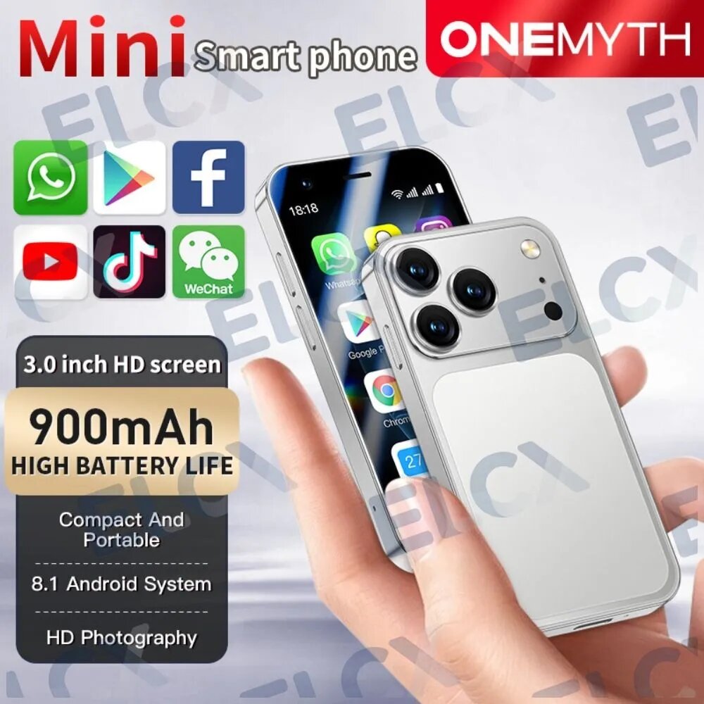 A17 MINI Смартфон: 3G ОС Android, 2 ГБ ОЗУ + 16 ГБ Встроенной Памяти, GPS, WiFi, Две SIM-карты С Режимом Двойного Ожидания, 3,0-дюймовый Дисплей