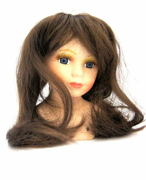 Волосы для кукол Magic 4 Toys П80, прямые, коричневые (КЛ.23774)