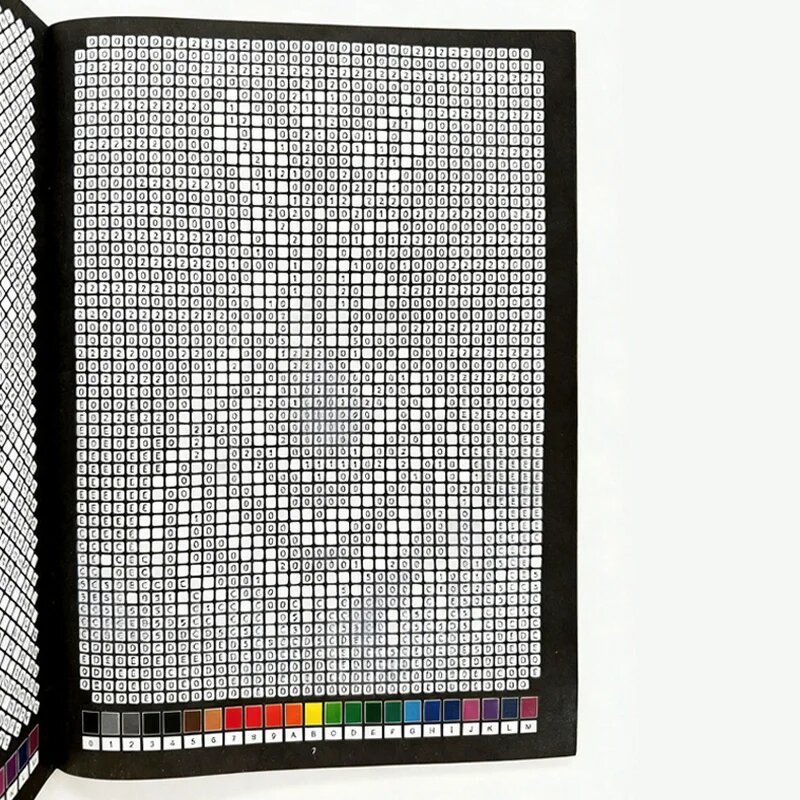 Цифровая книжка-раскраска One Pixel 32 узоров