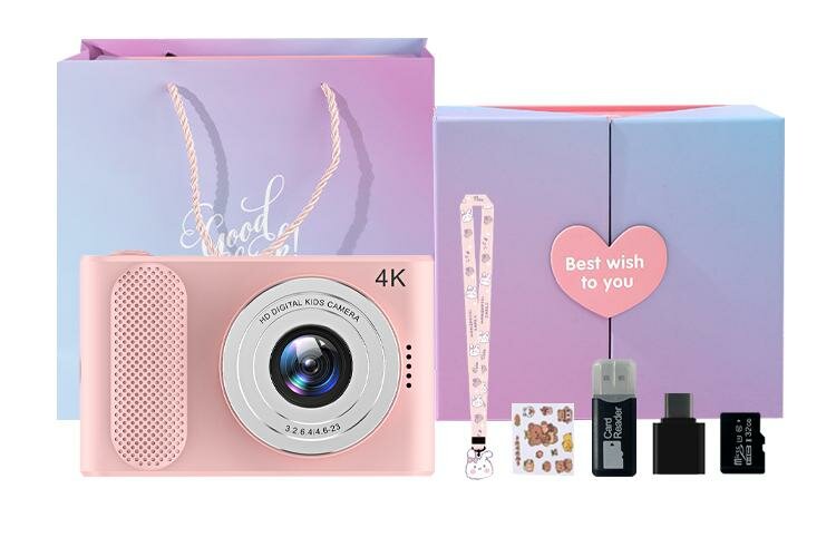Детская цифровая камера унисекс YUANJIXING 5852603 для детей, фотокамера, игрушка