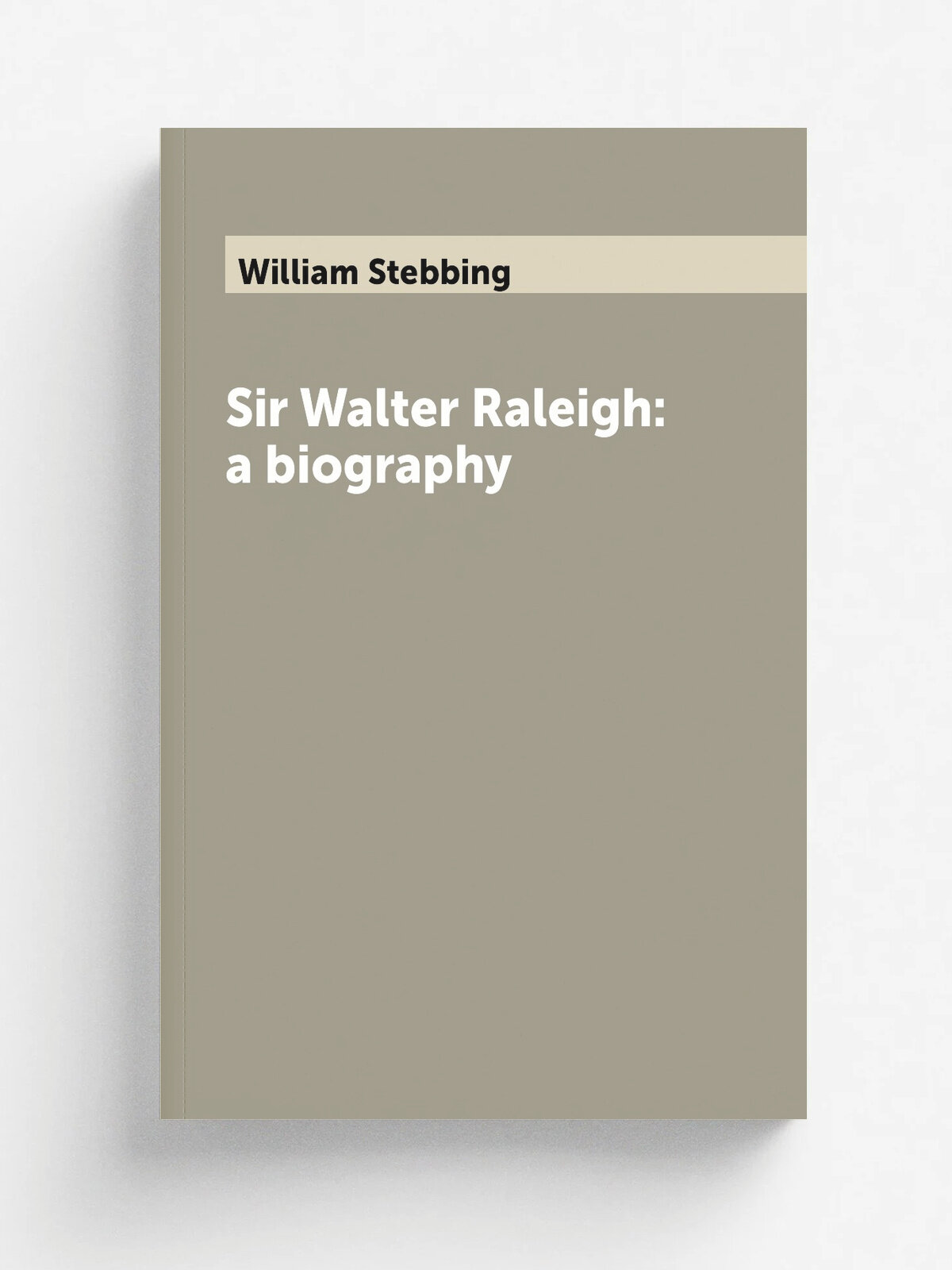 Sir Walter Raleigh: a biography