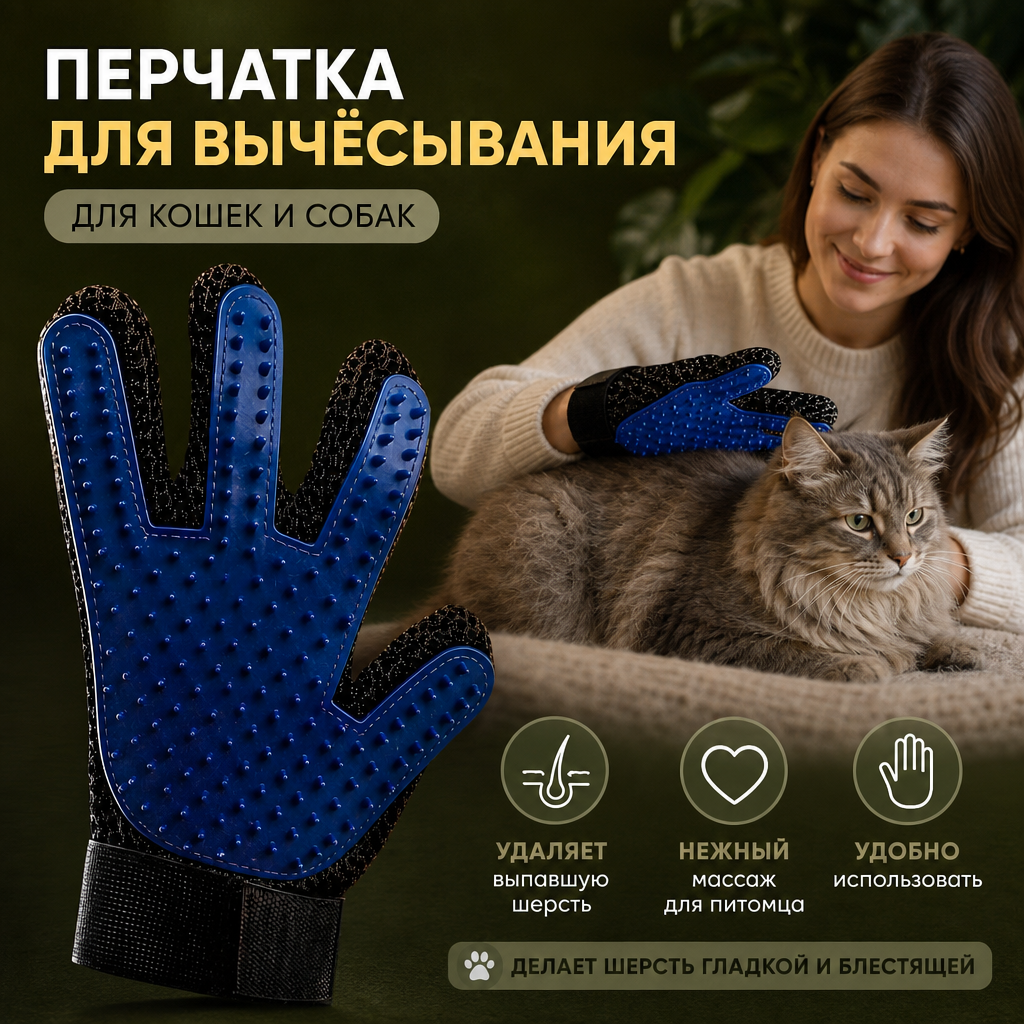 Фурминатор для вычесывания подшерстка кошек и собак, профессиональный уход, удаление подшерстка, массажный эффект