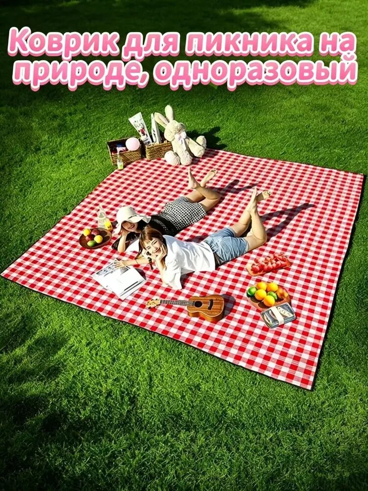 Коврик для пикника на природе, одноразовый