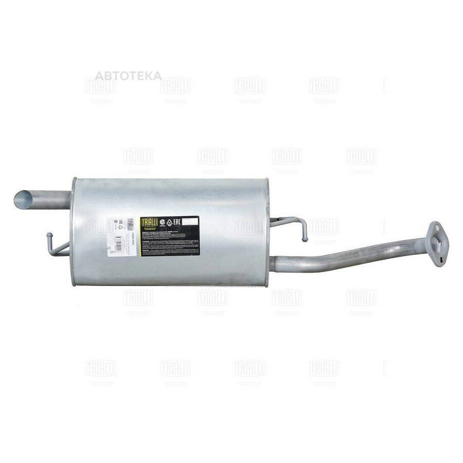 Глушитель Toyota Corolla (01-) 1.4i/1.6i осн. седан/унив. (алюм. сталь) TRIALLI EMM0361