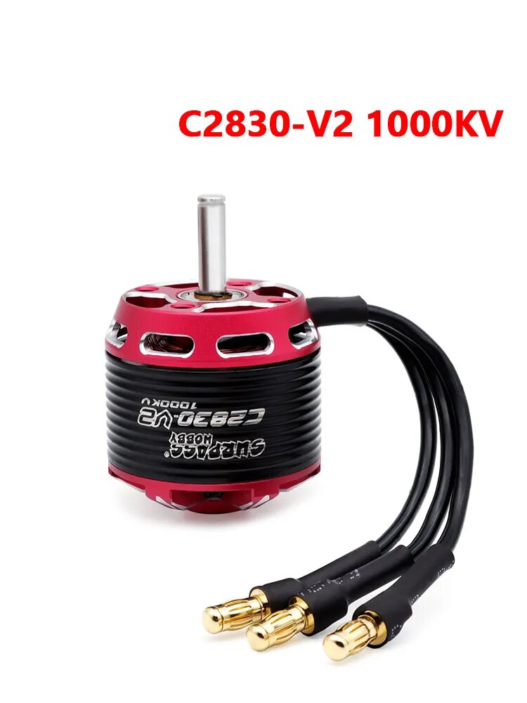 SURPASS HOBBY безщетний двигатель C2830-V2 1000KV 2-4S motor