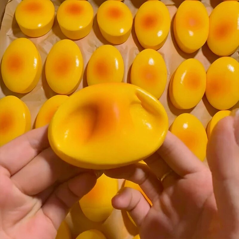 Squishy Мини-чизкейк антистресс Желтый, A