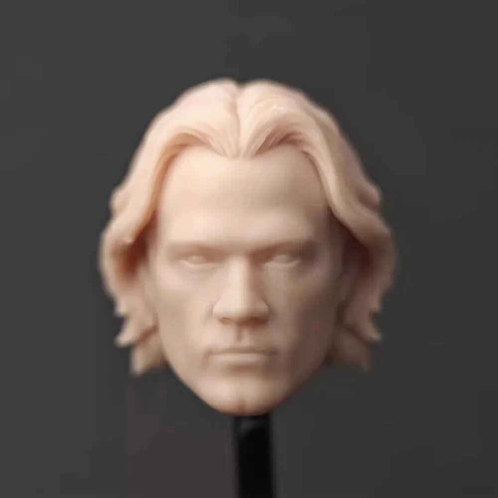 Bandai 1/12 Мужская Голова Солдата из Смолы Sam Winchester, MEZCO