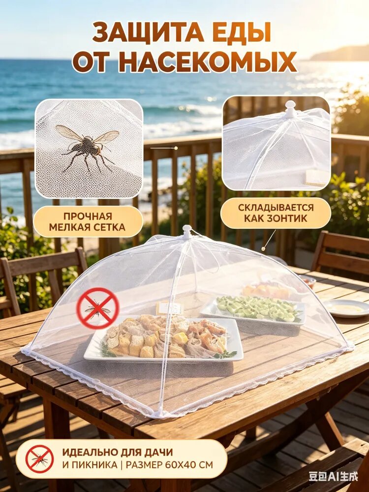Защитный зонт для продуктов, 1 предм.