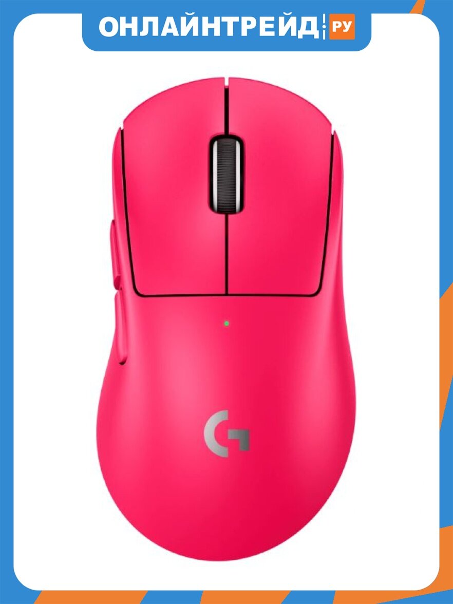 Мышь Logitech G PRO Х Superlight 2 DEX, розовый (910-007373)