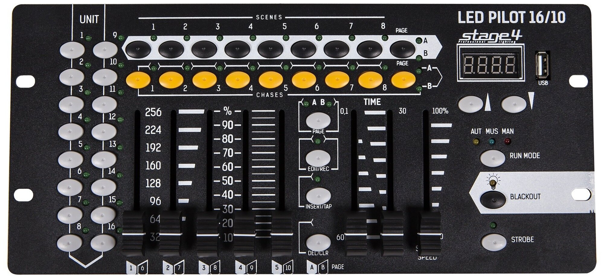 DMX контроллер Stage4 LED PILOT 16/10 — фото 1