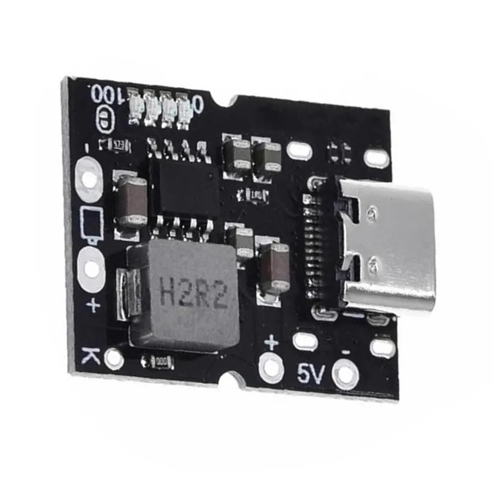 Модуль заряда/разряда 5V 2A с USB Type-C для Li-ion 4.2V/4.35V