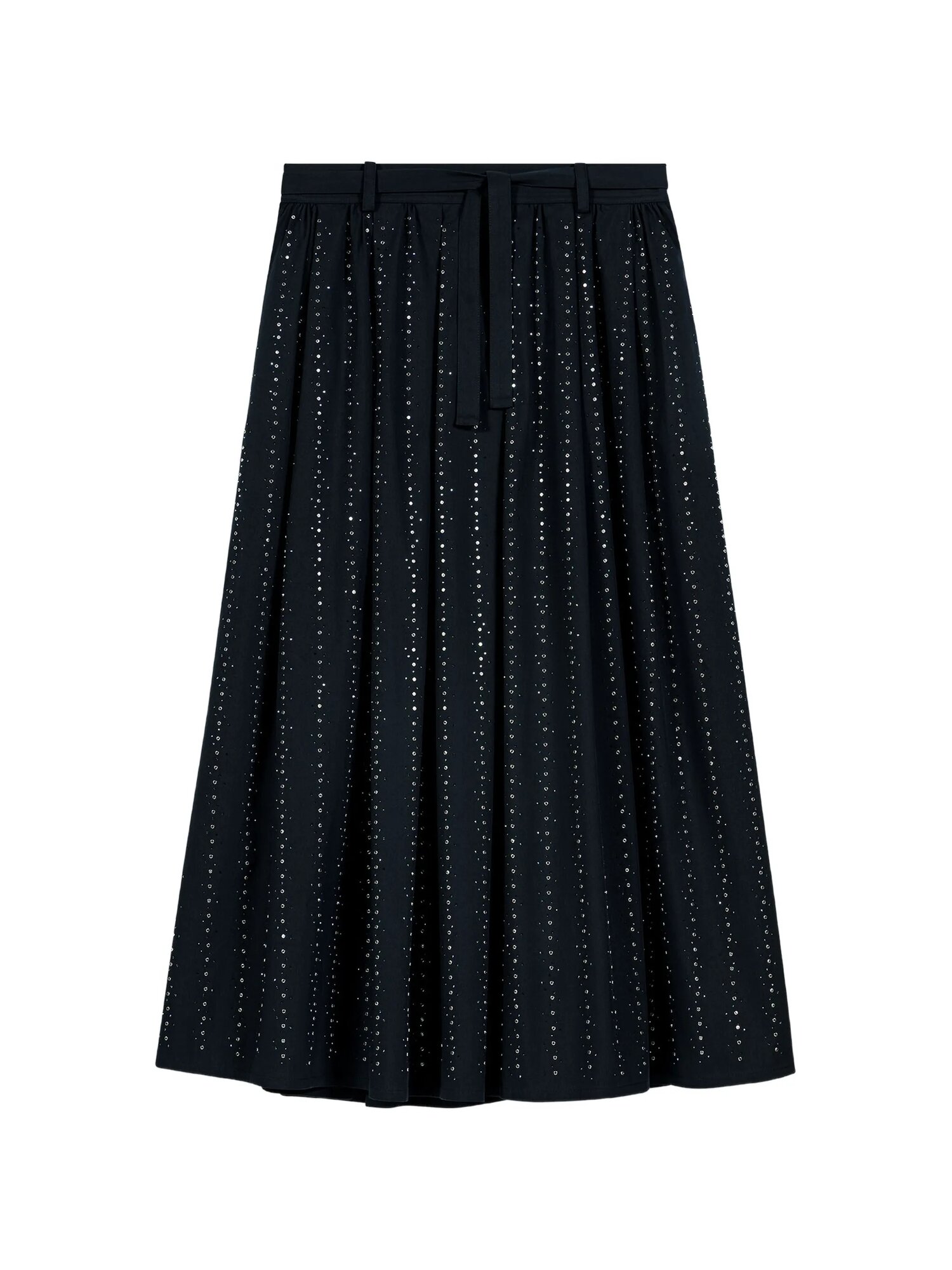 Юбка Embellished A-line midi skirt