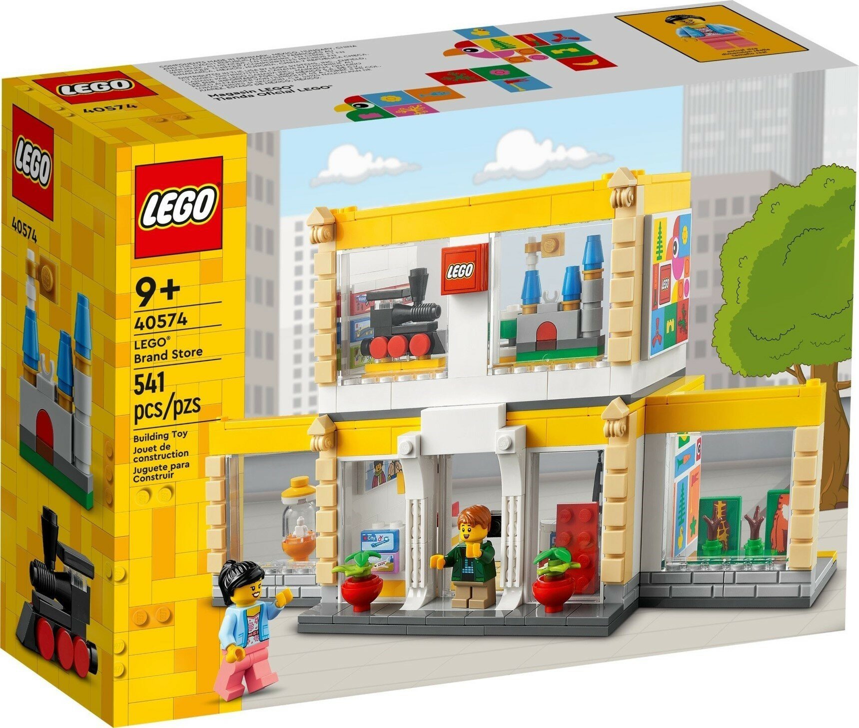 Конструктор LEGO Exclusive 40574 Фирменный магазин лего, 541 деталь, от 5 лет, 2022 год
