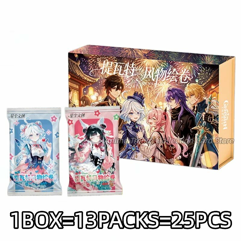 Коллекционная карта Genshin Impact Bandai 1box