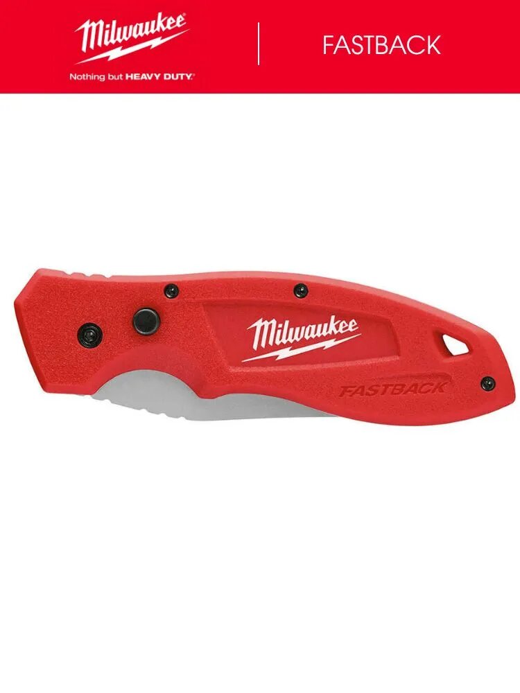 Нож складной Milwaukee FASTBACK из нержавеющей стали арт. 48221990
